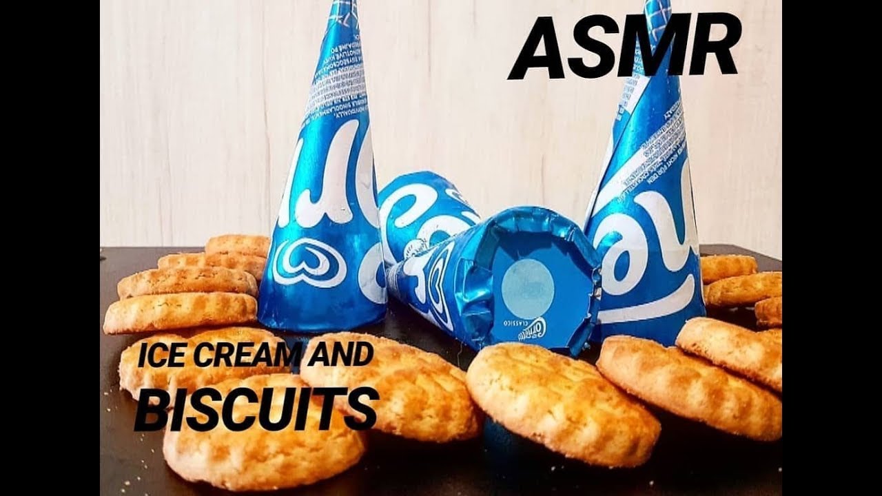 ASMR, Mangiamo gelato e biscotti (eating sounds no talking) - YouTube