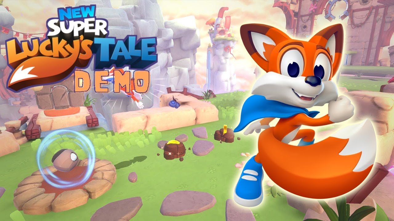 THIS FOX GOT THE BIG BOOK OF EVERYTHING!!! | New Super Lucky Tale DEMO ...