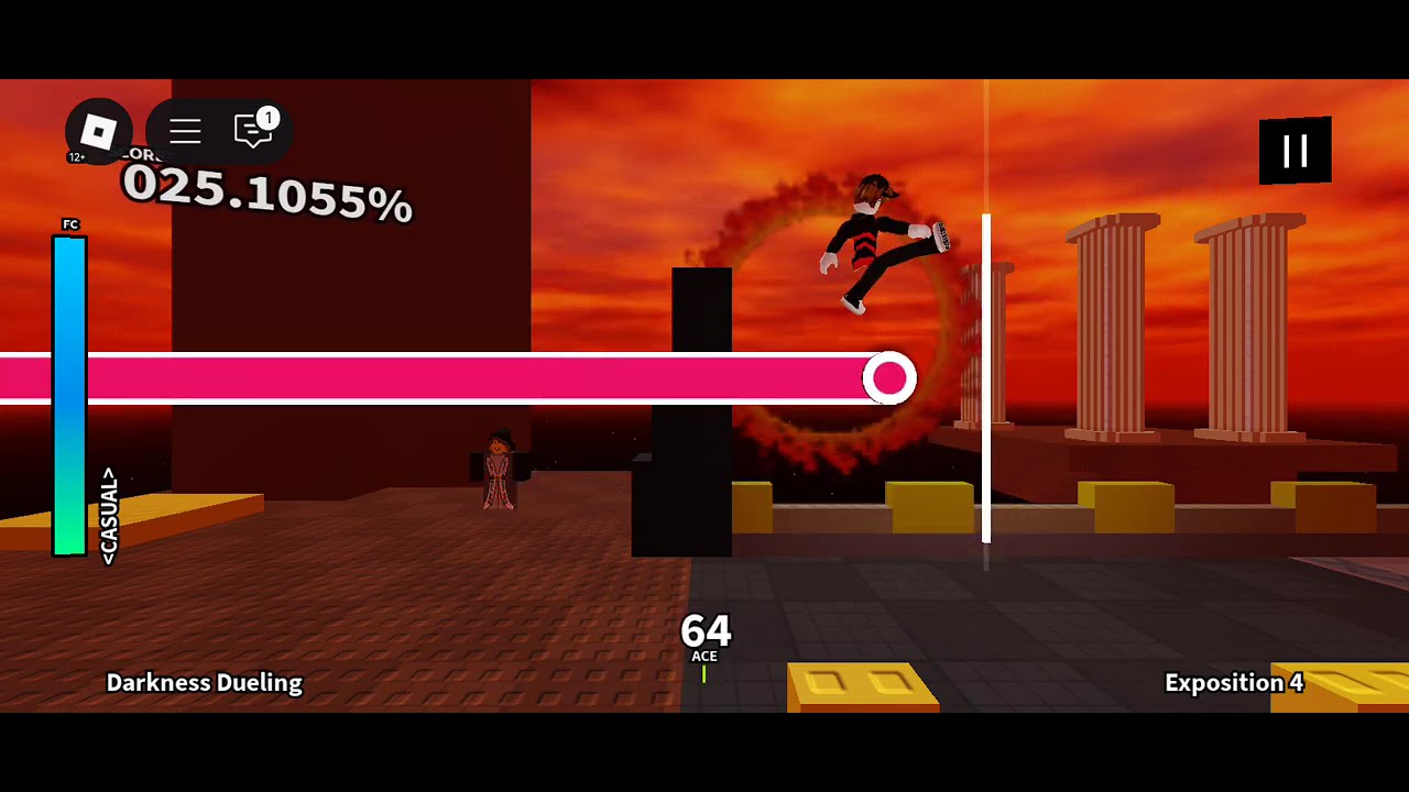 Gameplay - Darkness Dueling in Project RUSHER [in Roblox] - YouTube