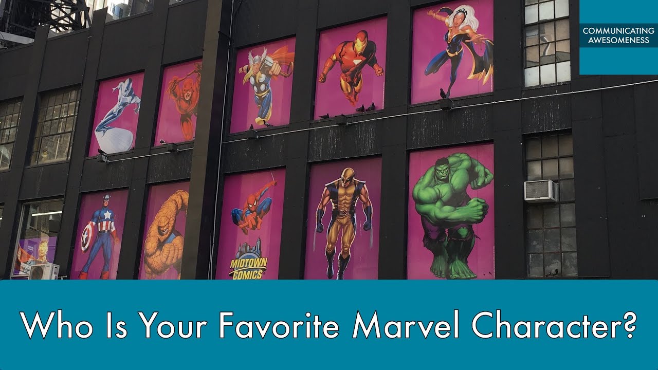 Who Is Your Favorite Marvel Character? - YouTube