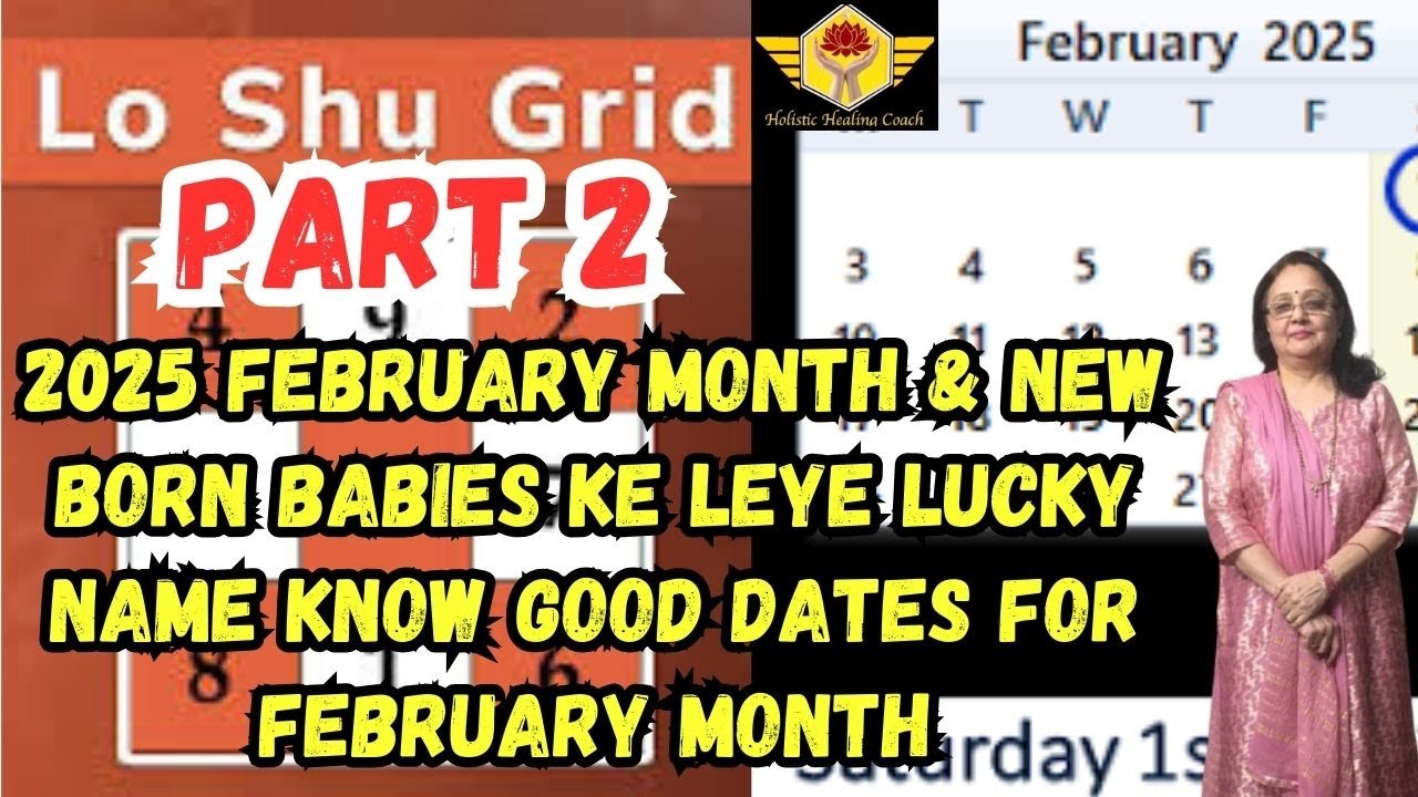 PART 2 - FEBRUARY MONTH & NEW BORN BABIES KE LIYE LUCKY NAME VERY ...