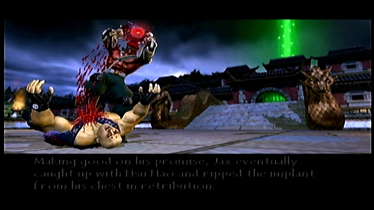 Mortal Kombat: Deadly Alliance - Jax's Ending - YouTube