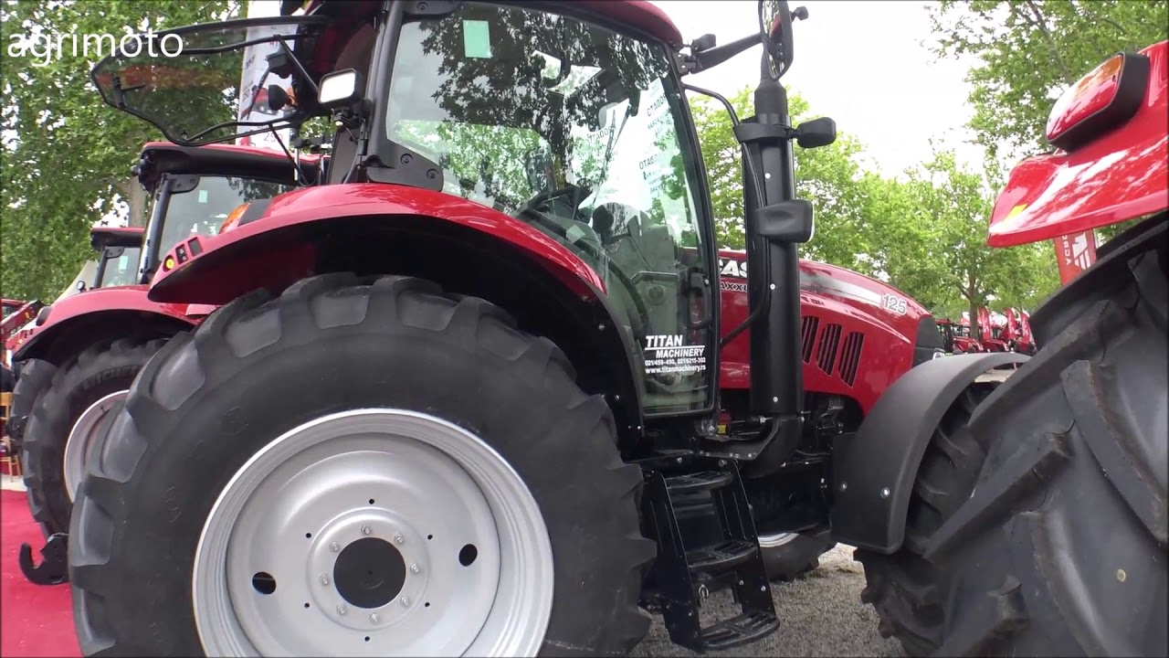 The 2020 CASE MAXXUM 125 tractor - YouTube
