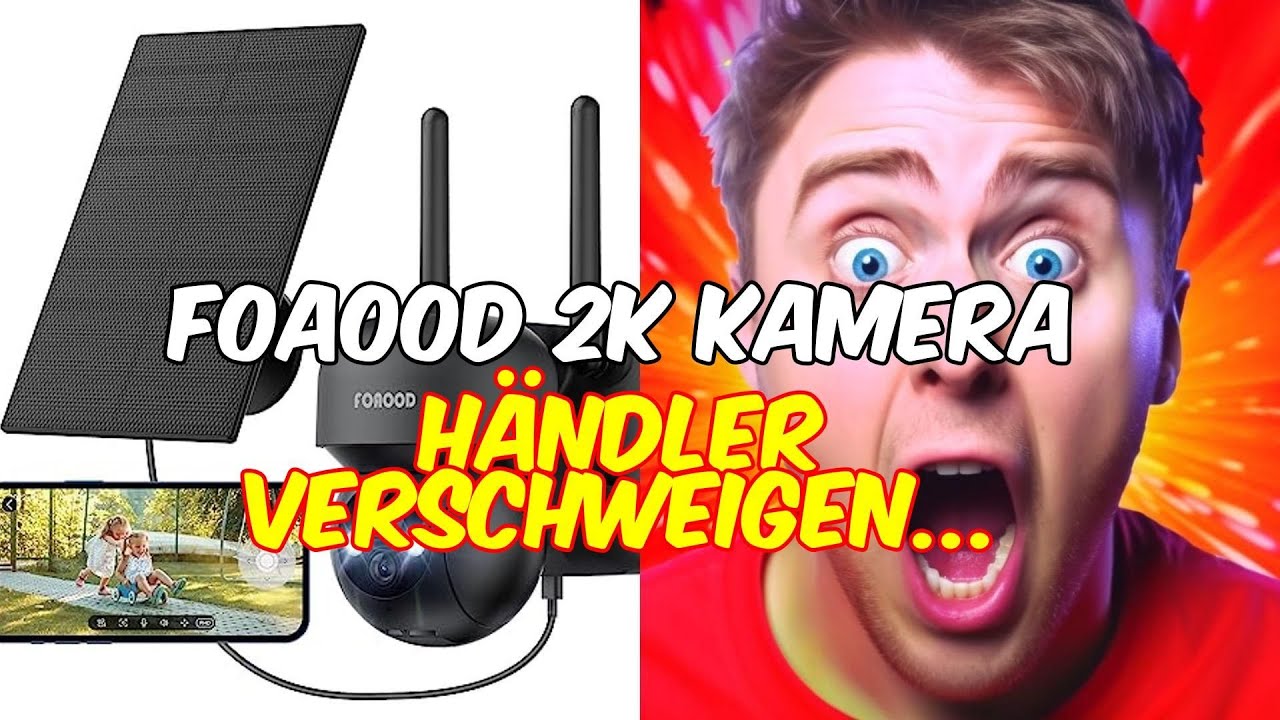 How to set up foaood 2k outdoor camera: 5 key features reviewed - YouTube