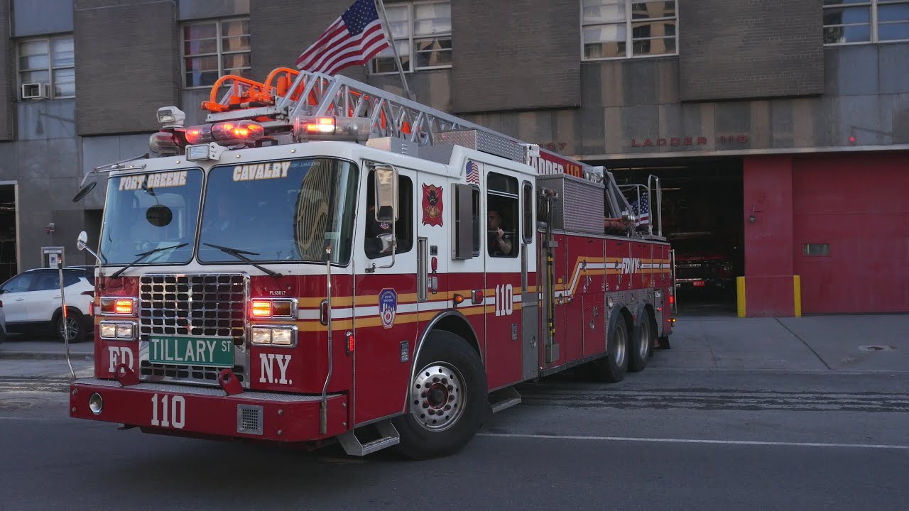 Alarm Activation for FDNY Battalion 31 and Ladder 110 4/2/23 - YouTube