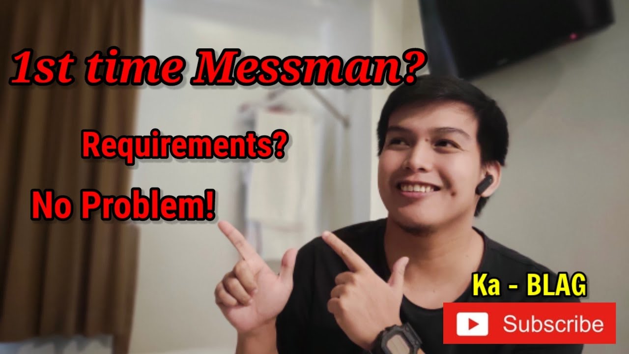 1st Time MESSMAN? How to be a MESSMAN detailed Guide 2021! ;) - YouTube