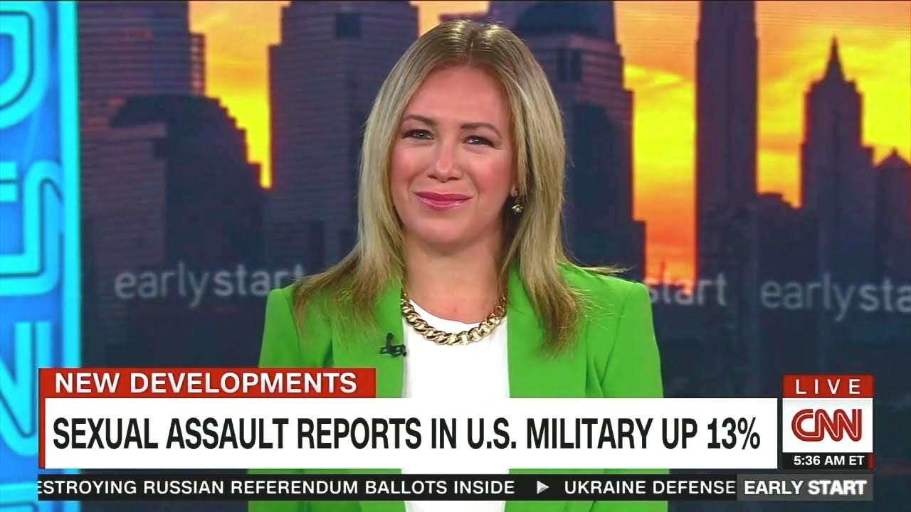 Katie Cherkasky on CNN - Military Sexual Assault - YouTube