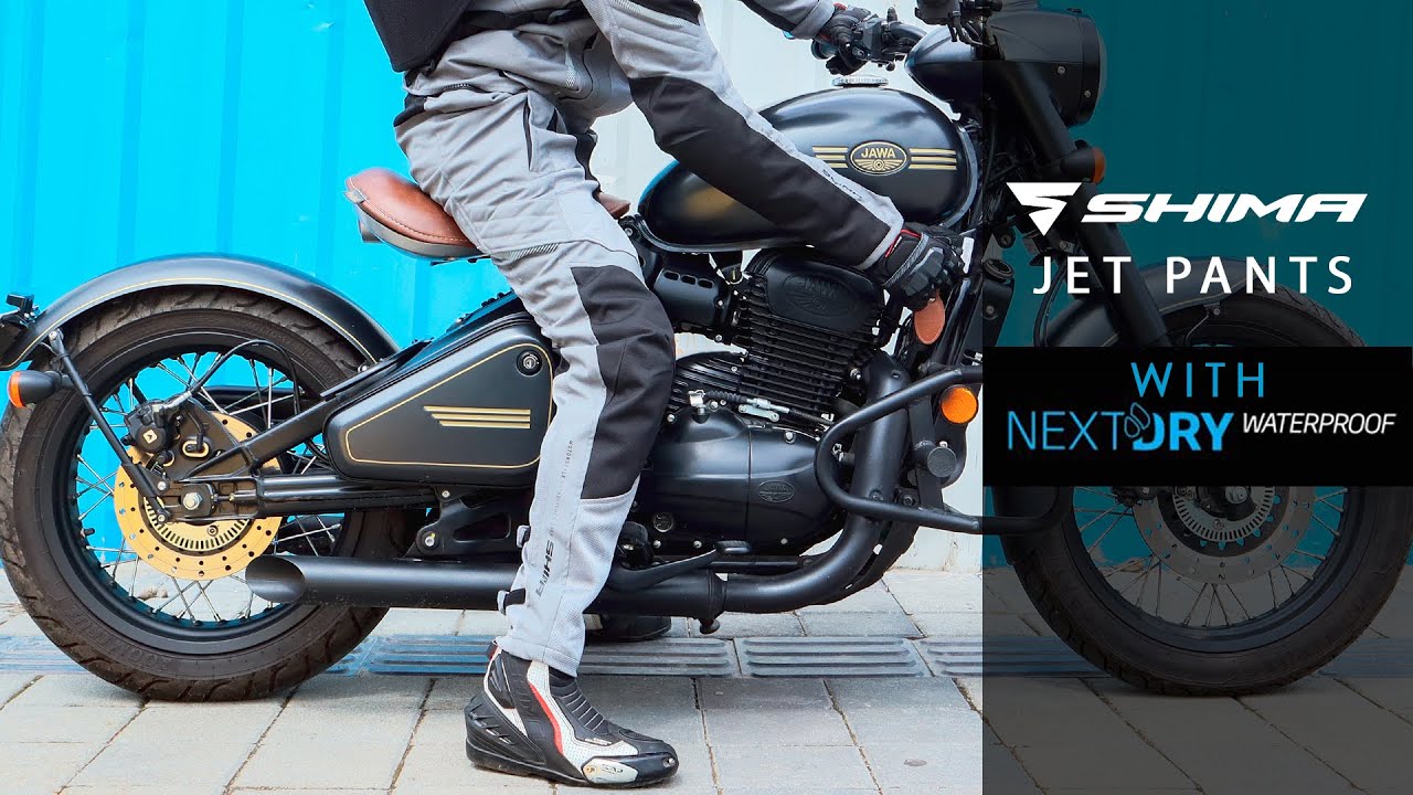 SHIMA JET PANTS I Mesh Riding Pants I Review - YouTube