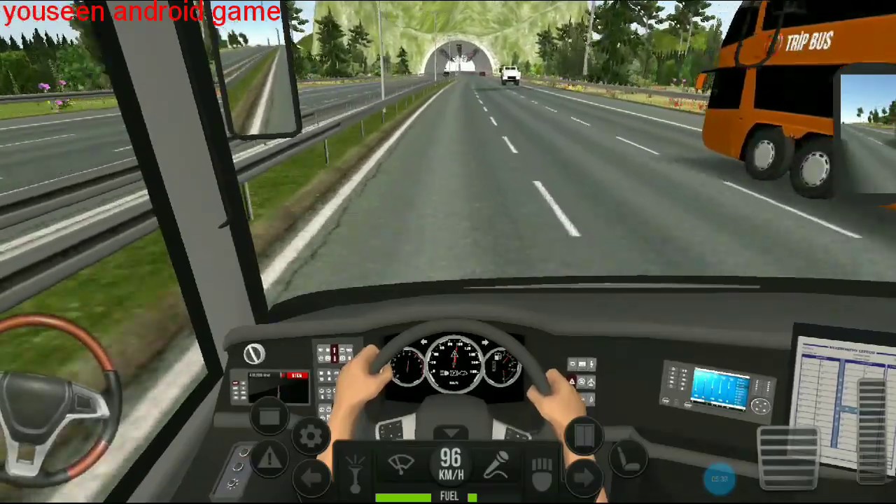 Bus simulator ultimate #2—stop chack post | bus driving game | fun bus ...
