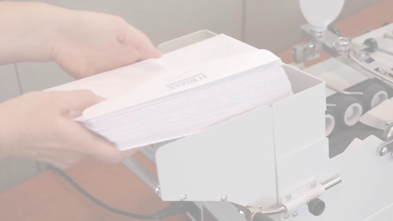 Formax FD 430 Envelope Sealer - YouTube