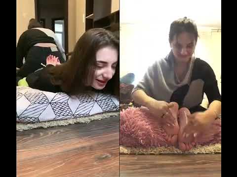 Tickle feet chalenge pt1