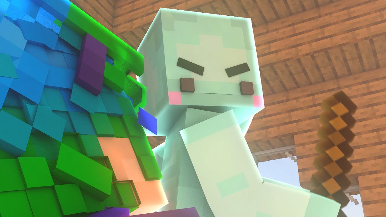 Se BEBEN a la Familia de AGUA FRESQUITA 🤬 ANIMACIÓN de MINECRAFT - YouTube