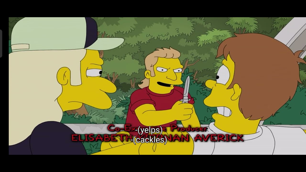 The Simpsons | Creepy clown go get help - YouTube