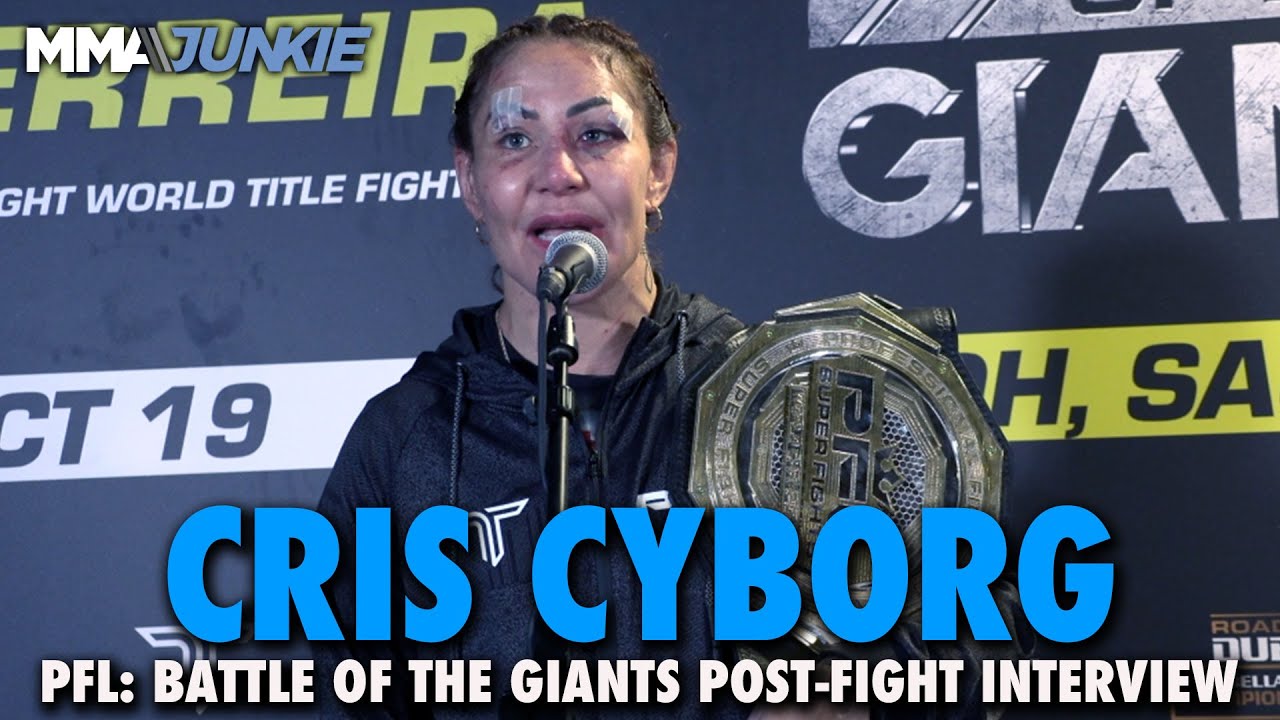 PFL: Battle of the Giants results: Cris Cyborg damaged, but victorious ...