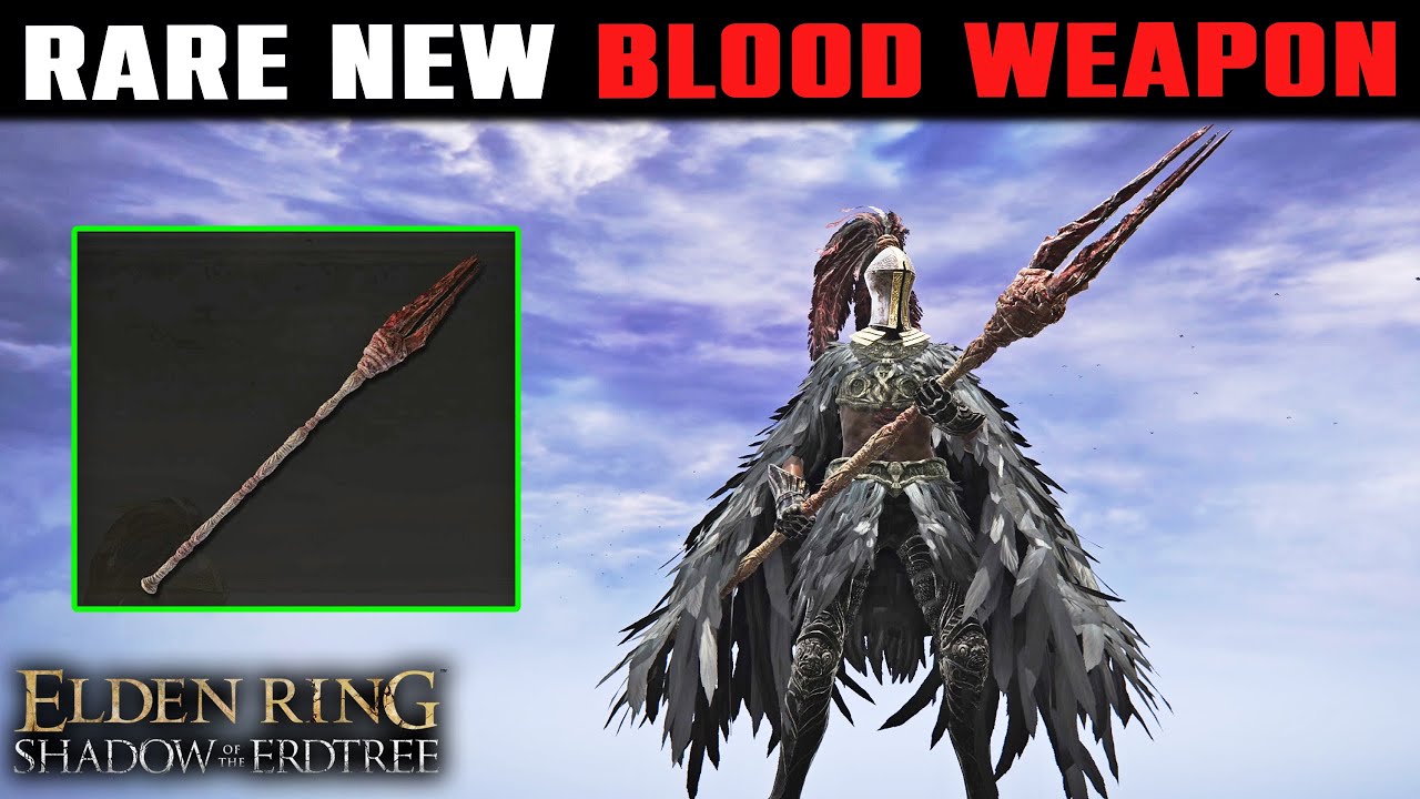 NEW BLOOD Weapon: BLOODFIEND'S FORK Location & Showcase | Elden Ring ...