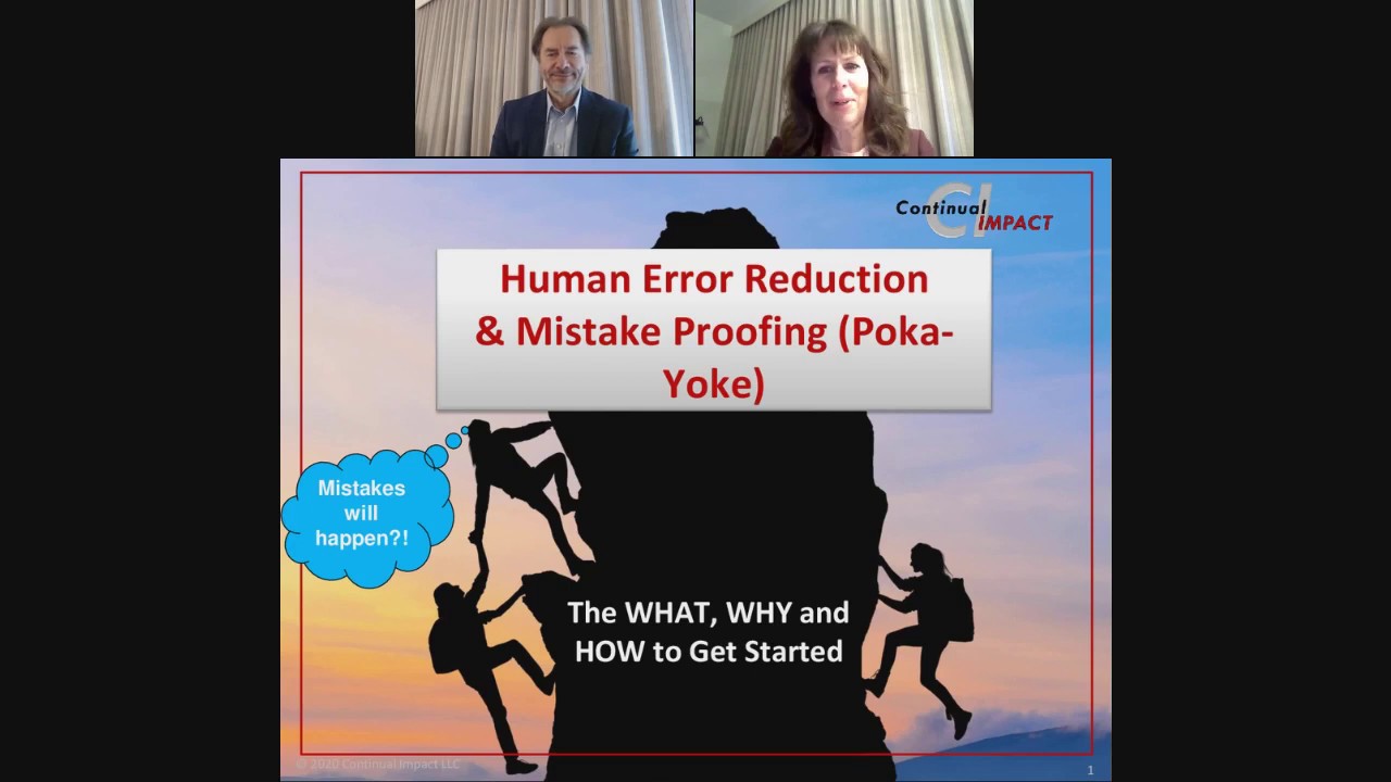 Human Error Reduction with Mistake Proofing - YouTube