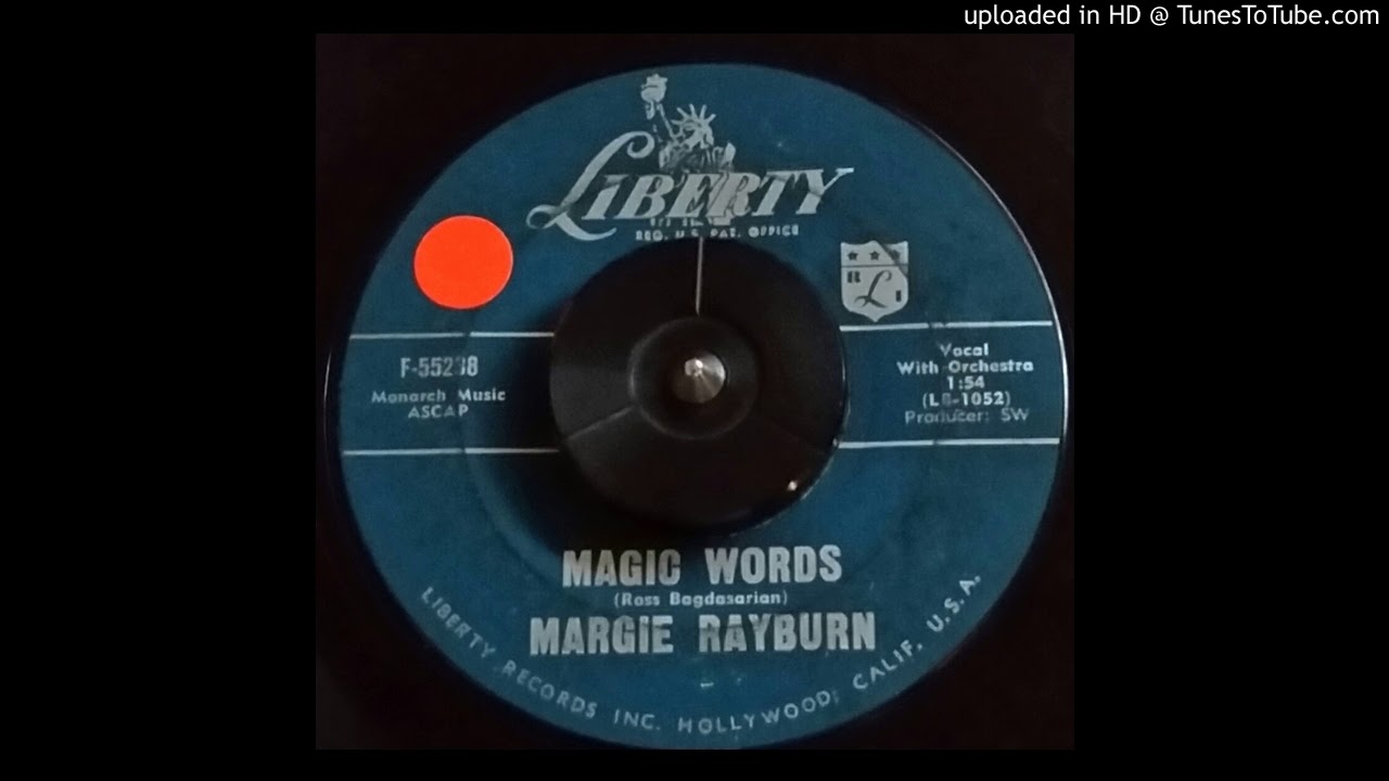 Margie Rayburn - Magic Words - YouTube