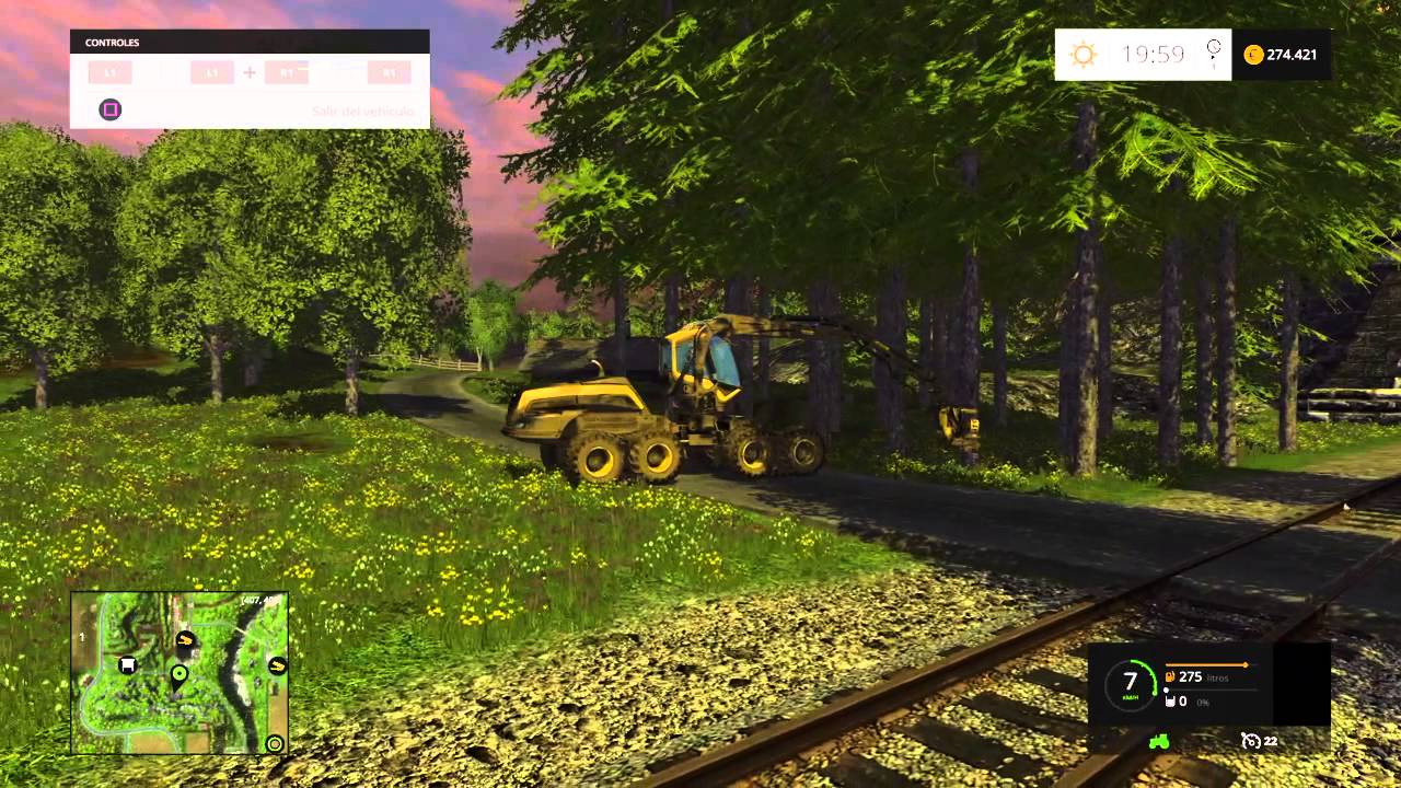 Farming Simulator 15 easy money? Dinero fácil? - YouTube