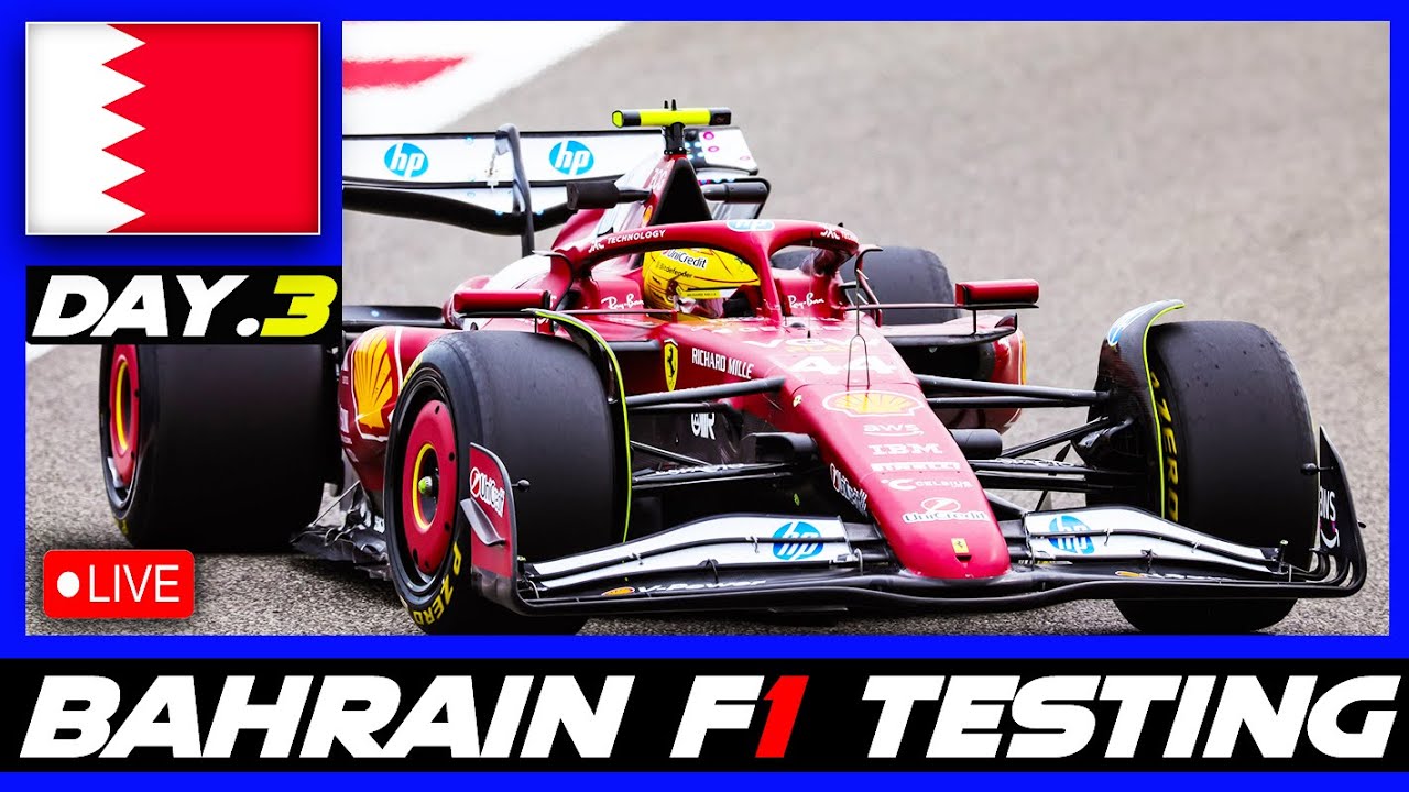 FORMULA 1 TESTING | DAY 3 | BAHRAIN - YouTube