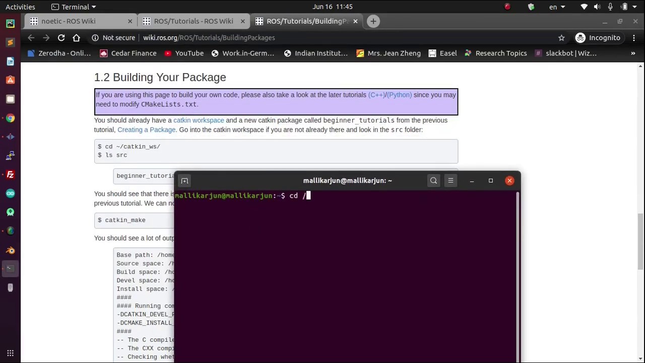 ROS Tutorial #06 ROS Noetic Building a ROS Package - YouTube