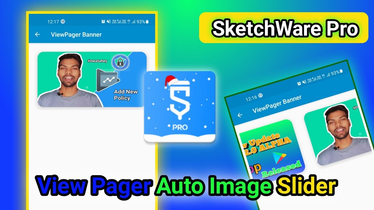 Auto ViewPager Banner Sliding System|हिन्दी|AndroidBulb - YouTube