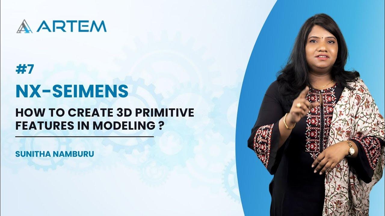 How to create 3D primitive features in modeling? - Nx Modeling - #7 - YouTube