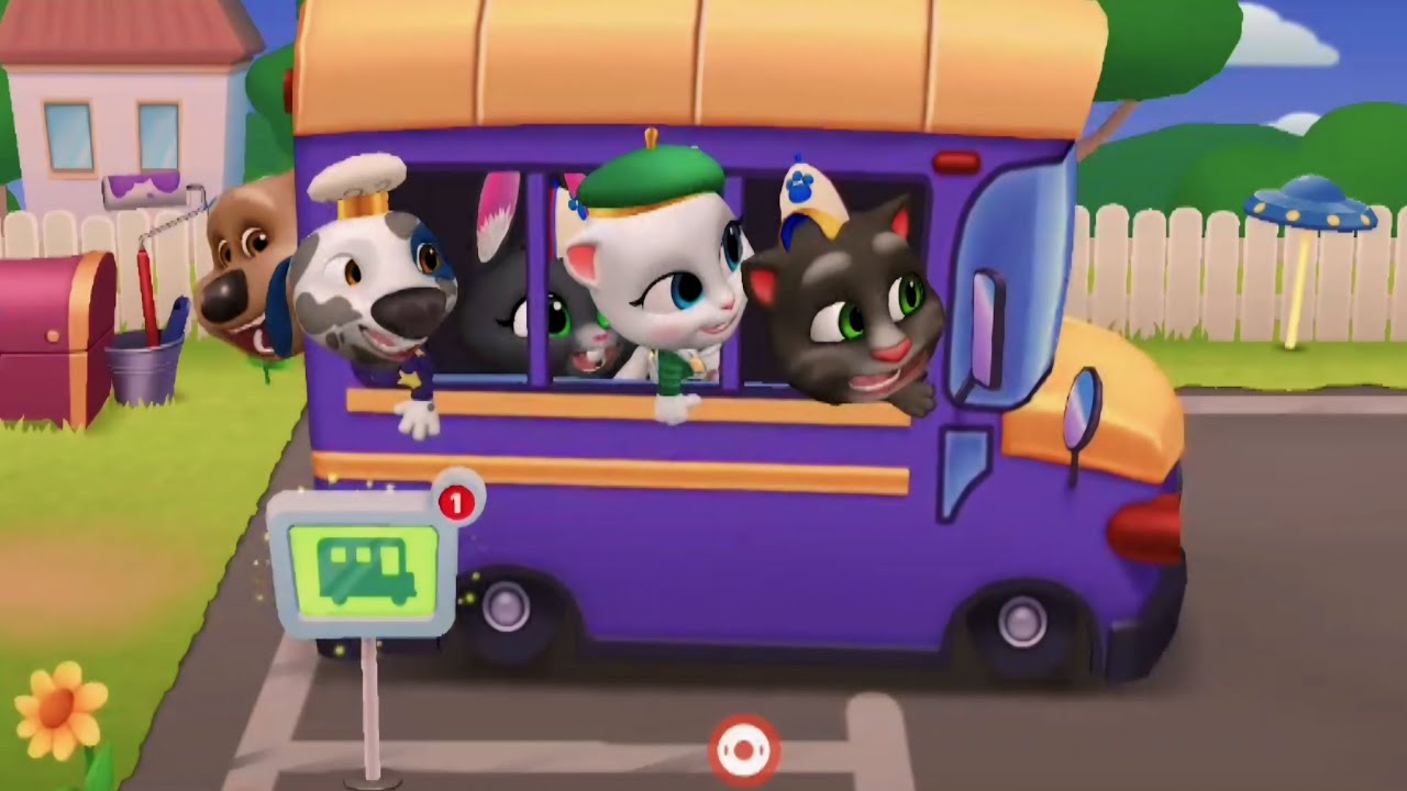 My Talking Tom Friends Part 5 #cartoon #kidsvideo #talkingtom #gaming ...