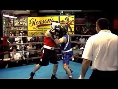 180 lb MASTER BOXERS . GLEASONS GYM . 5/17/14 . 3 rounds - YouTube