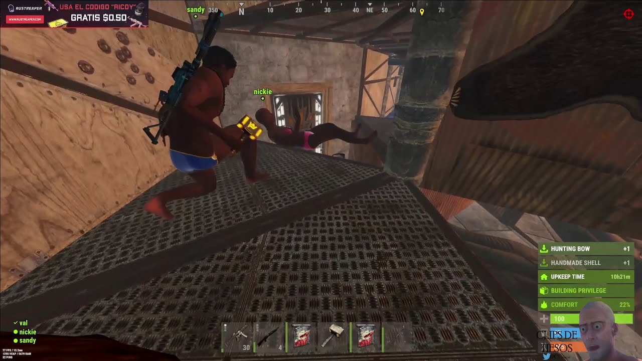 La conspiración de la nueva skin de Ricoy - RUST CLIPS - YouTube