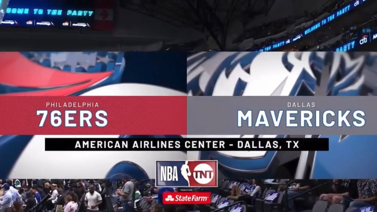 76ers vs Mavericks NBA On TNT Intro/Theme | NBA 2023 - YouTube