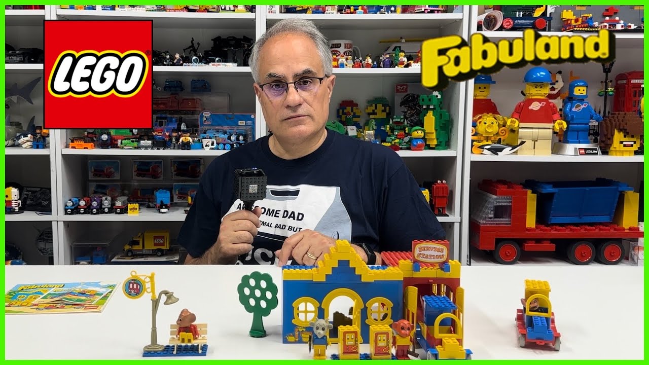 Building Every LEGO Fabuland Set Day 3: 121, 344, 3719 - YouTube