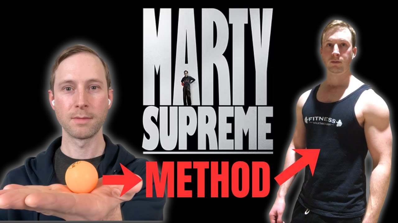 How I Stay Ripped at 40 Playing Ping Pong (The Marty Supreme Method ...