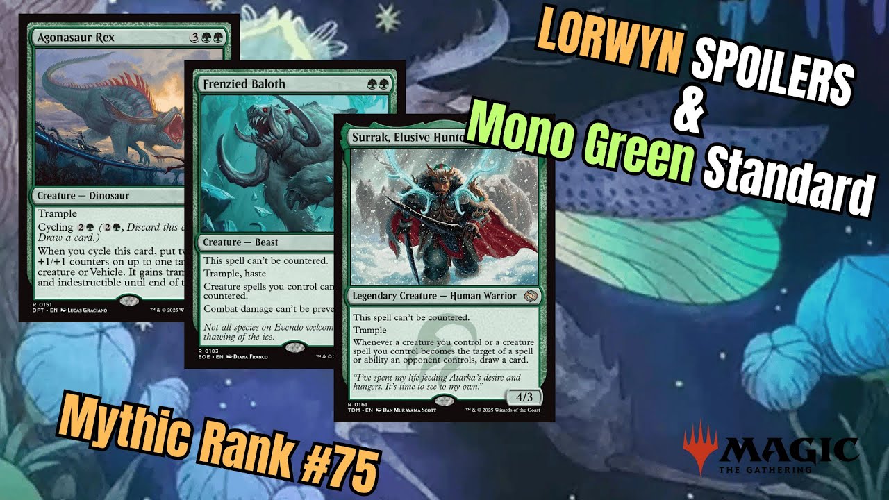 More Lorwyn spoilers and Standard Mono Green! Top #75 Mythic | MTG ...