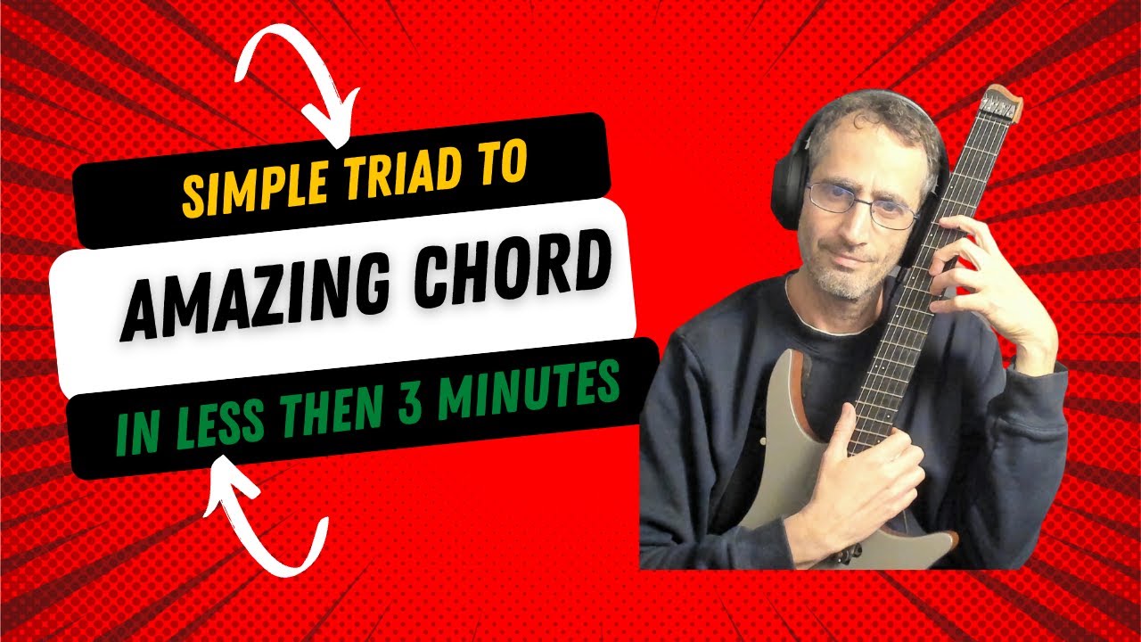 Amazing Chords From Simple Triads - YouTube