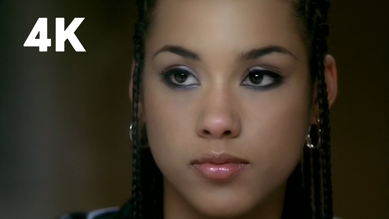 Alicia Keys - Fallin' (4K Upscale) - YouTube