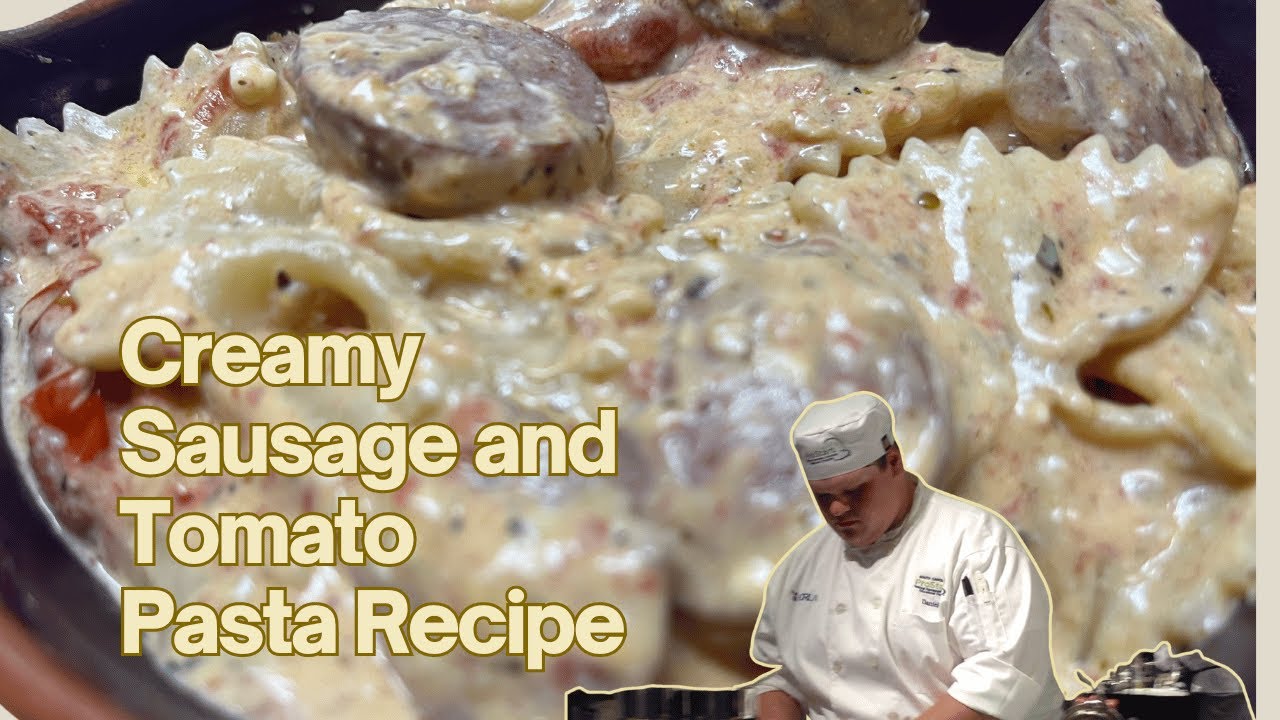 Dan's Perfect Creamy Sausage and Tomato Pasta - YouTube