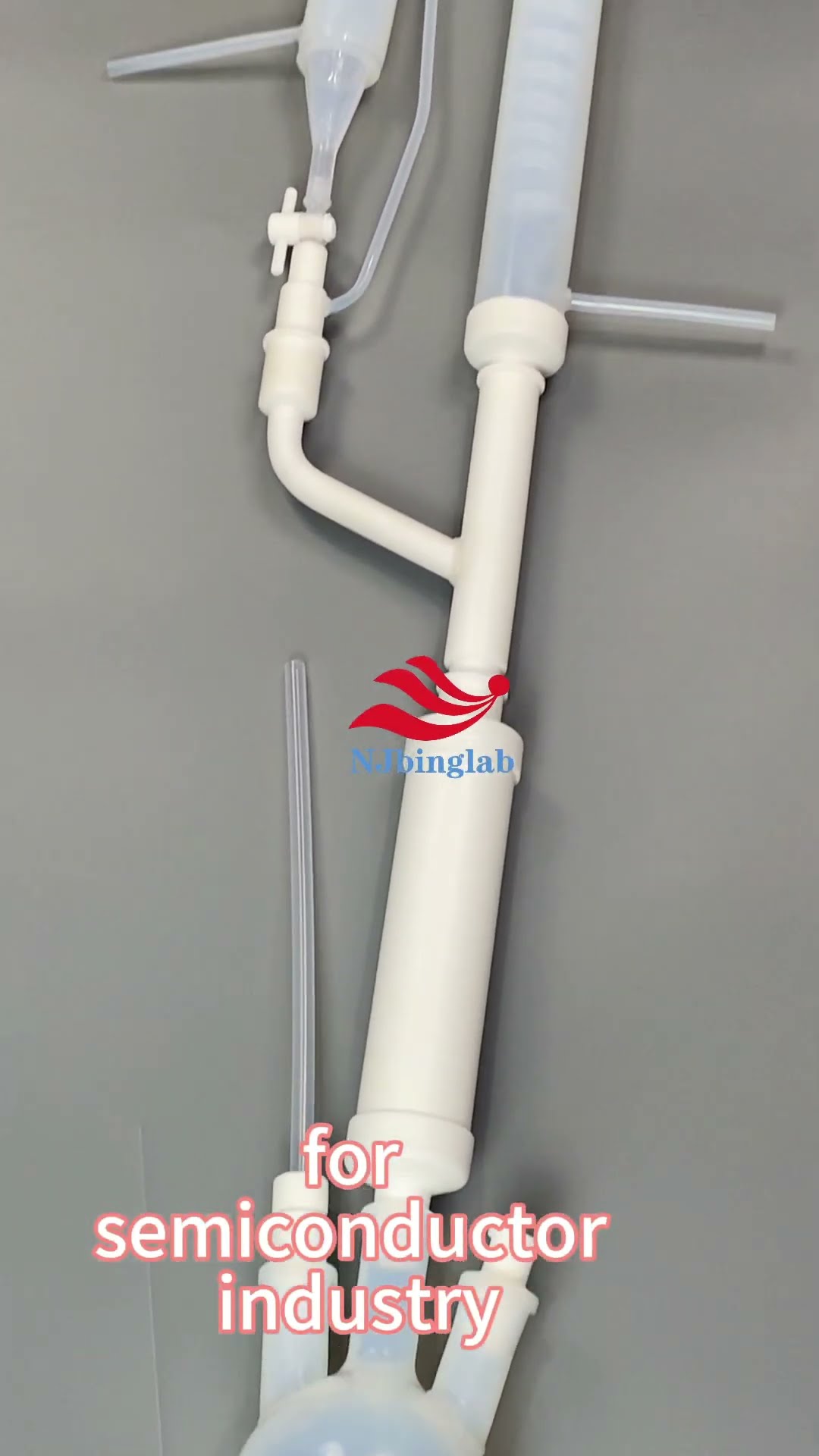 PFA distillation reflux device, made of high-purity PFA, #science # ...