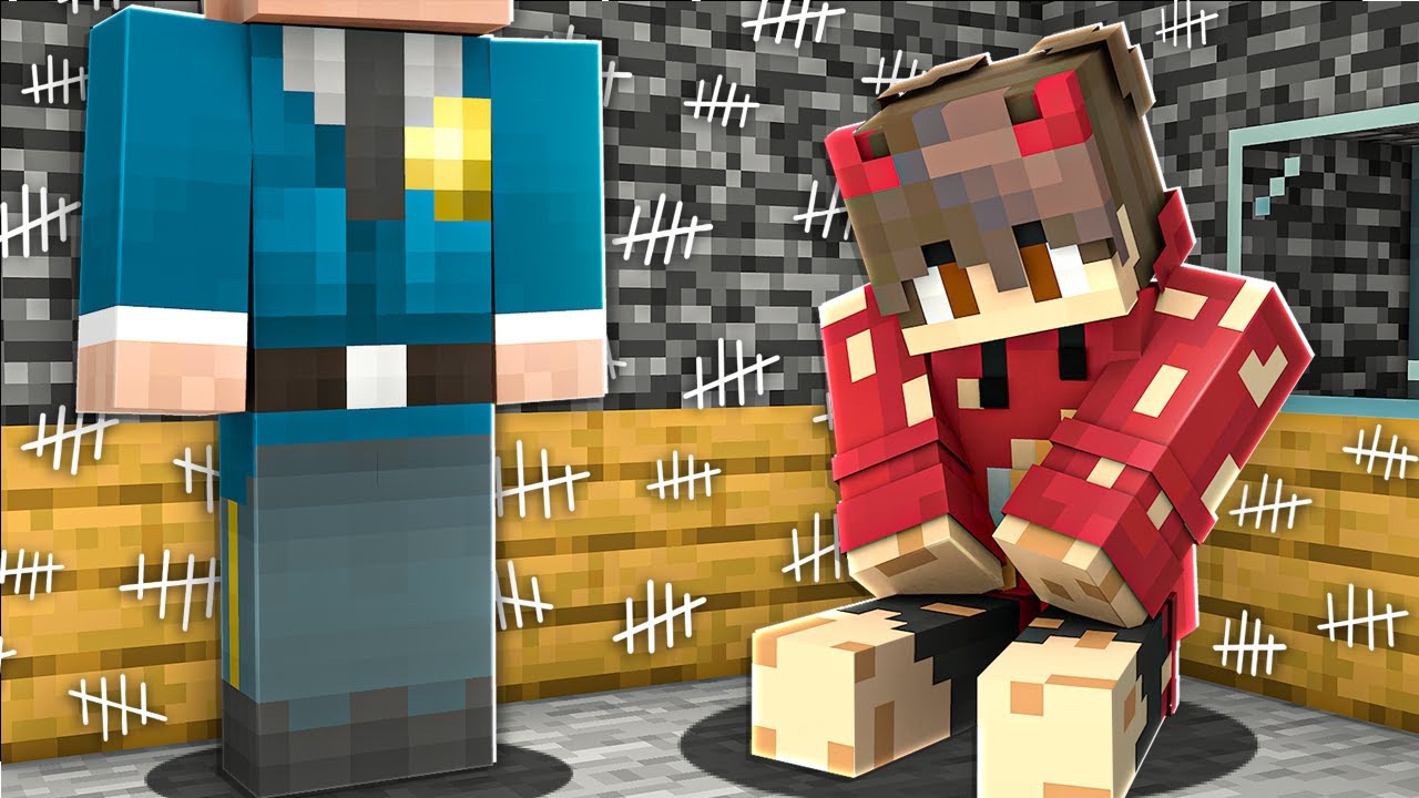 I Survived 100 Days in Minecraft PRISON! *maximum security* - YouTube