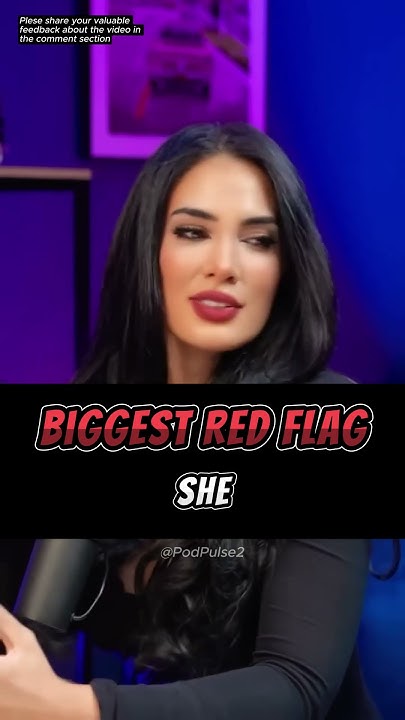 Biggest Red Flag | Sadia Psychology | Sadia Khan Podcast - YouTube