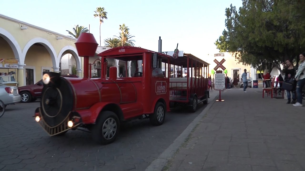 Cápsula callejera: El trenecito de Álamos. - YouTube