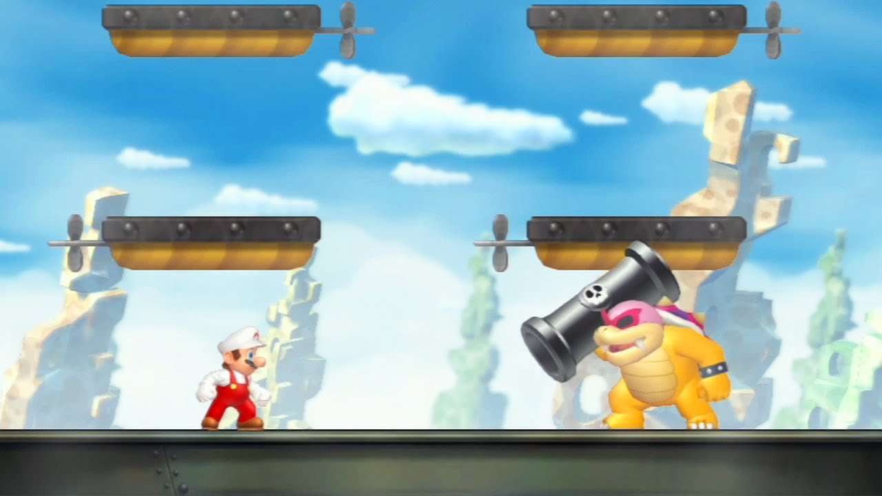 New Super Mario Bros. U: Rock-Candy Mines - gameplay - Nintendo Wii U ...