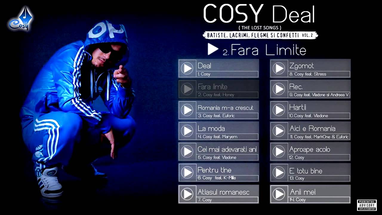 Cosy - Fara limite feat. Honey [Official Track] The Lost Songs 2014 ...