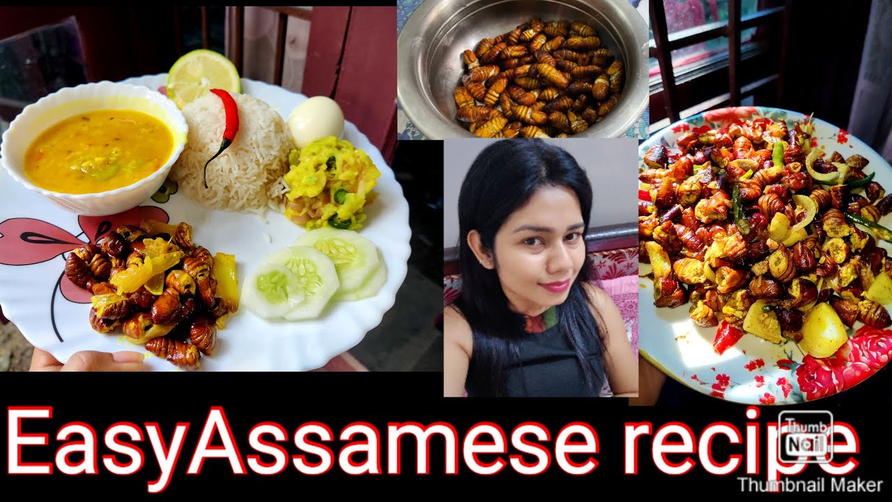 testy slik warm recipe//Assamese thali//easy Assamese recipe//polu vaji ...