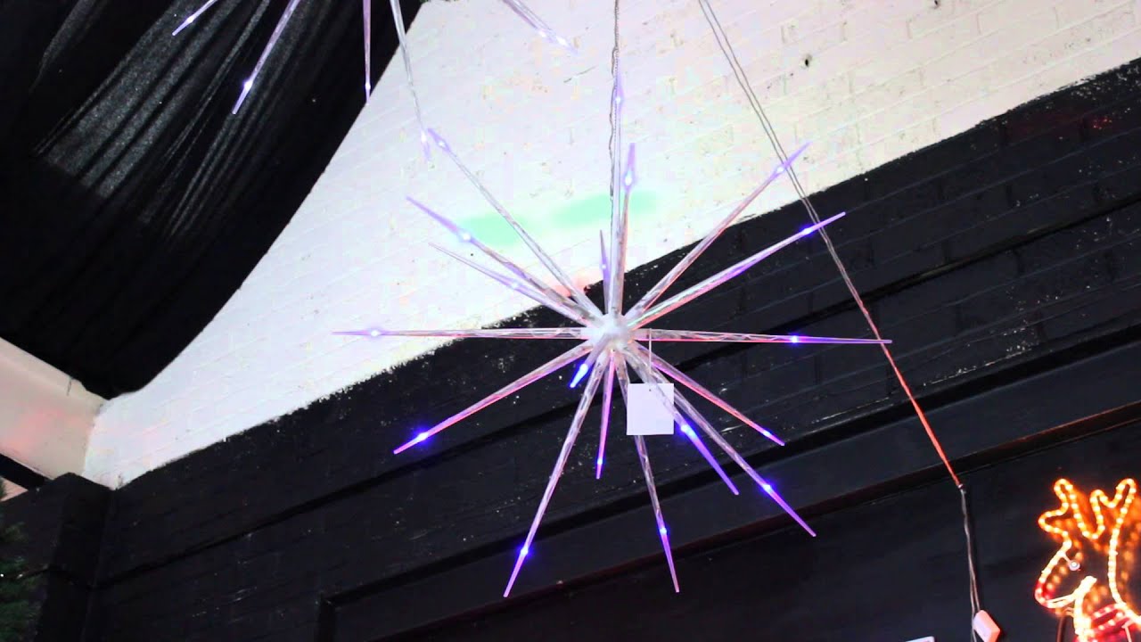 Starburst Multi Coloured Firework Effect Star with Speed Controller ...