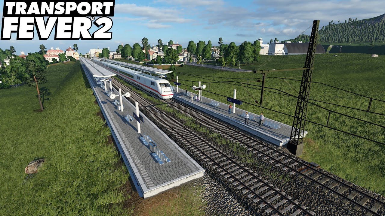 Transport Fever 2 ST3#31 Mitfahrt mit dem ICE5 - YouTube