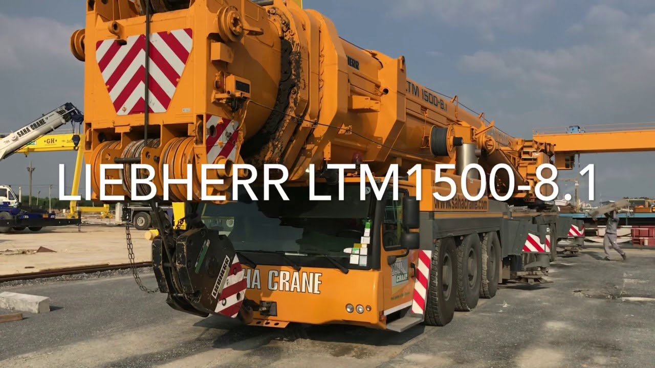 Liebherr ltm1500-8.1 มาชมเครนใหญ่ ทำไมทั่วโลกถึงมีรุ่นนี้ - YouTube