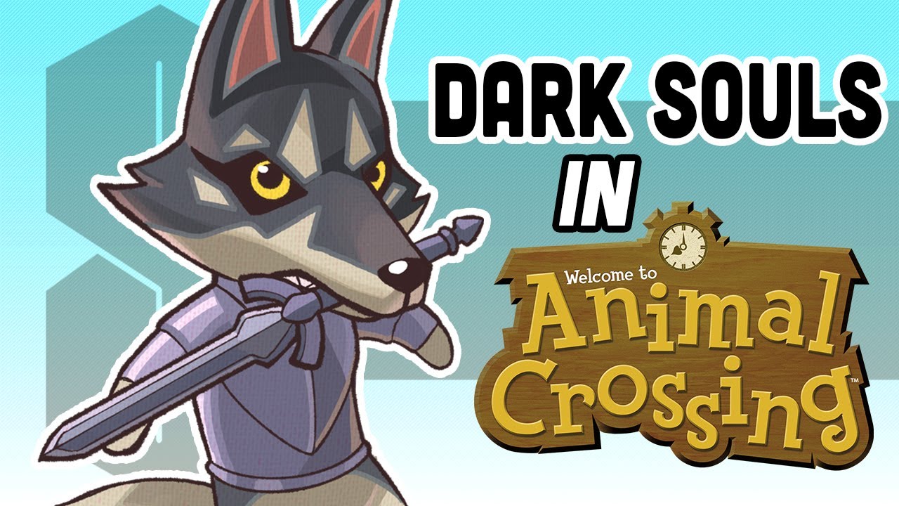 Drawing Dark Souls Characters in the Animal Crossing Style - YouTube