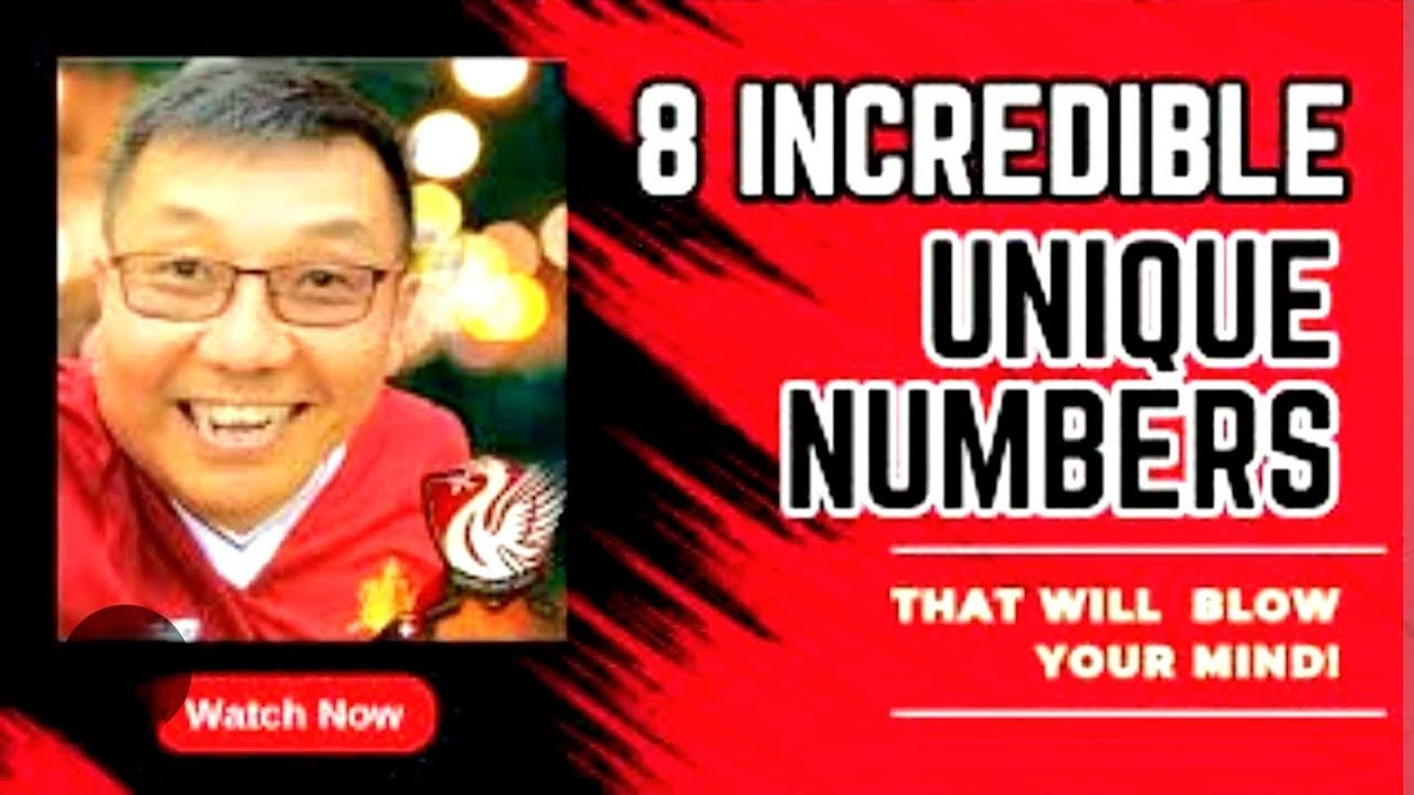 8 Incredible Unique Numbers That Will Blow Your Mind - YouTube