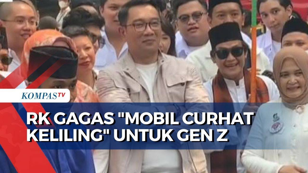 Ridwan Kamil Gagas 'Mobil Curhat Keliling' Dukung Kesehatan Mental Gen ...