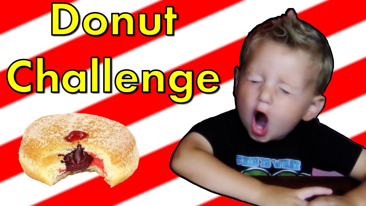 Girls vs Boys Donut Challenge - YouTube